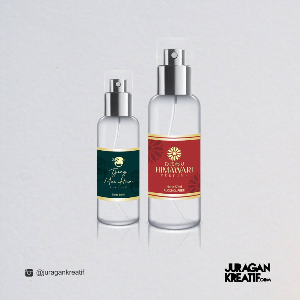 Portofolio Hexa Kimia - Packaging Sticker Parfum 4671 - JURAGAN KREATIF