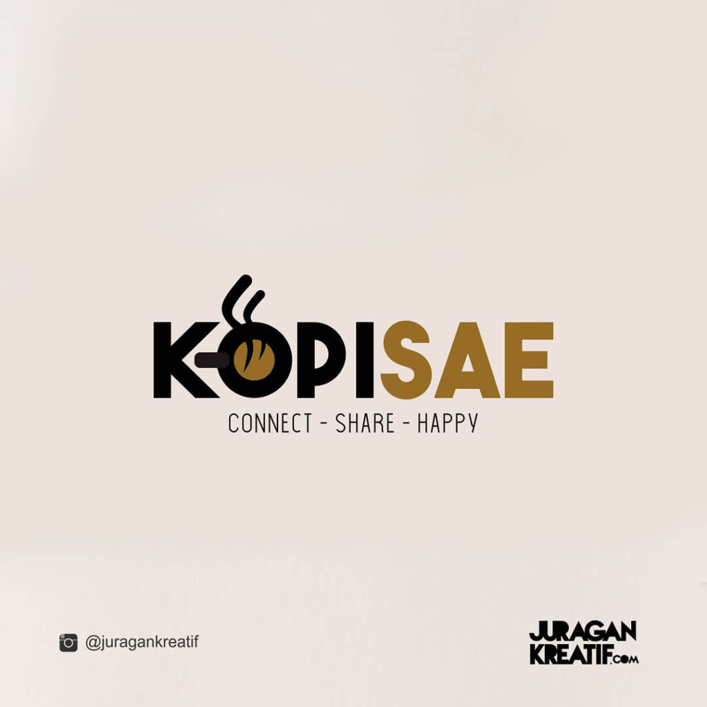 Portofolio Logo Kopi Sae 4645 - JURAGAN KREATIF