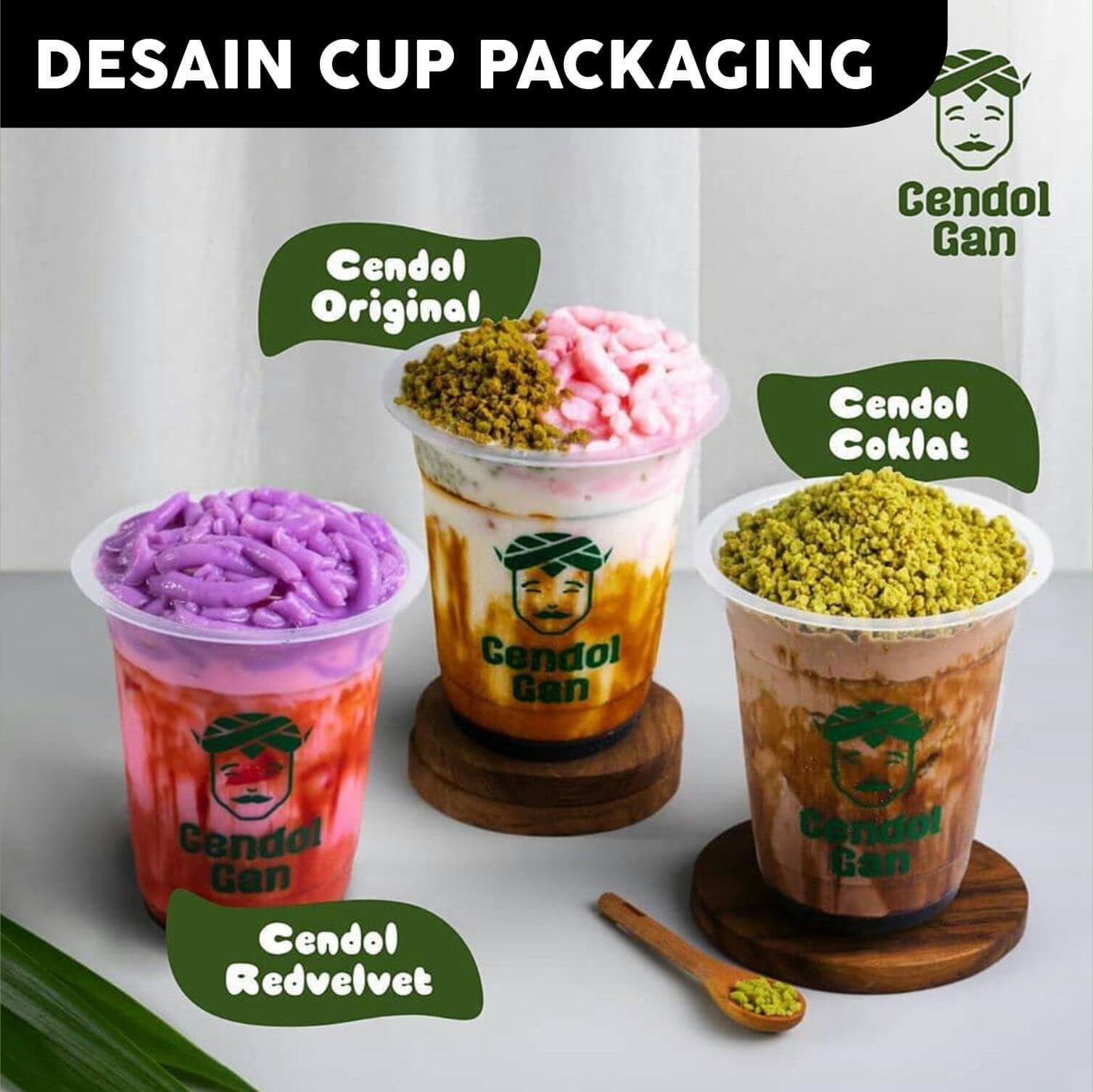 Portofolio Desain Cup Cendol Gan 5105 - JURAGAN KREATIF