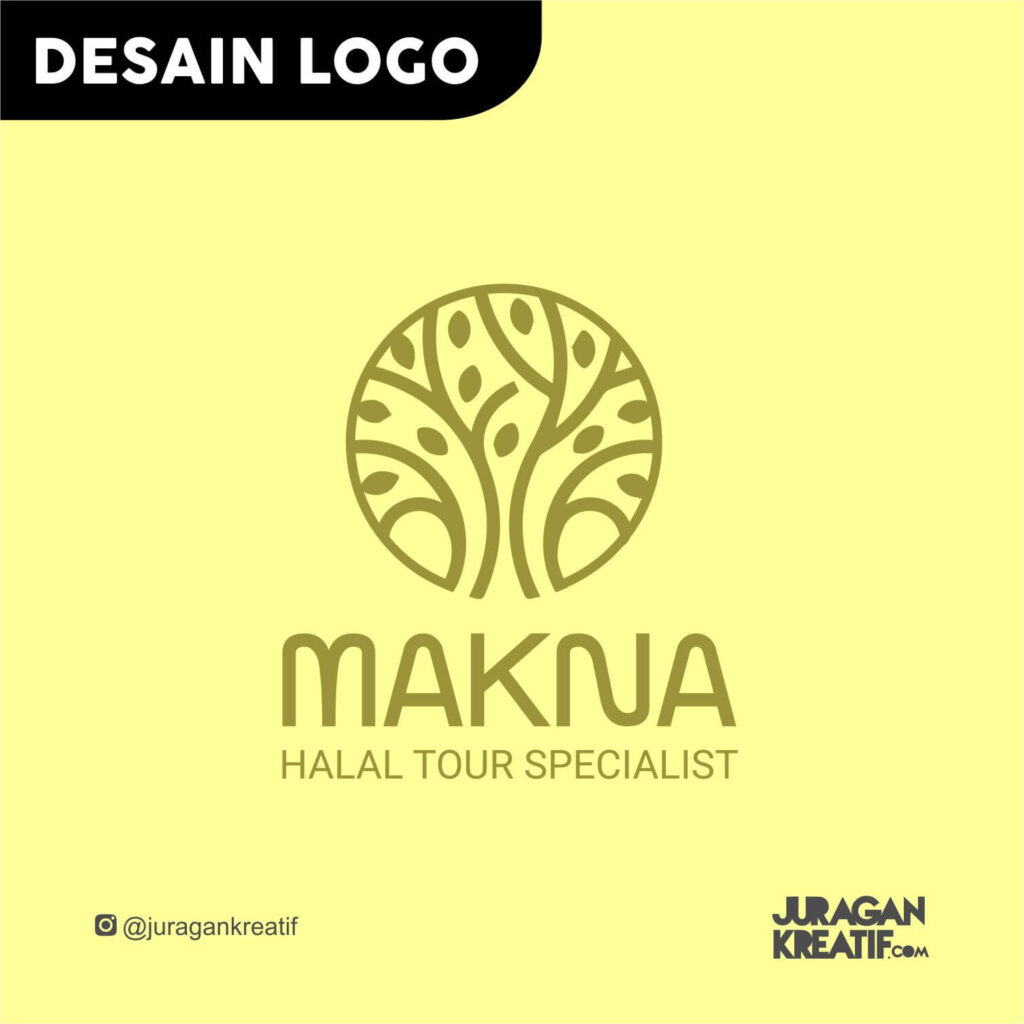 Portofolio Desain Logo Makna Tour 5270 - JURAGAN KREATIF