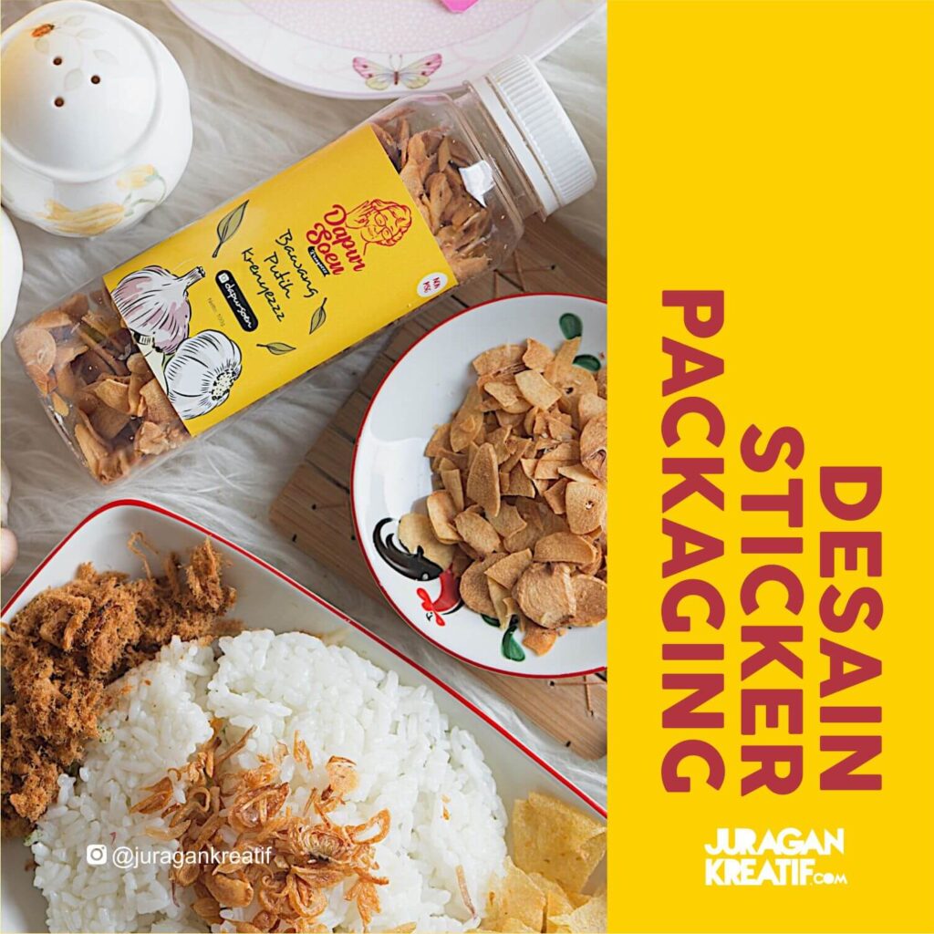 Portofolio Desain Sticker Packaging Dapur Soen (1) 5131 - JURAGAN KREATIF